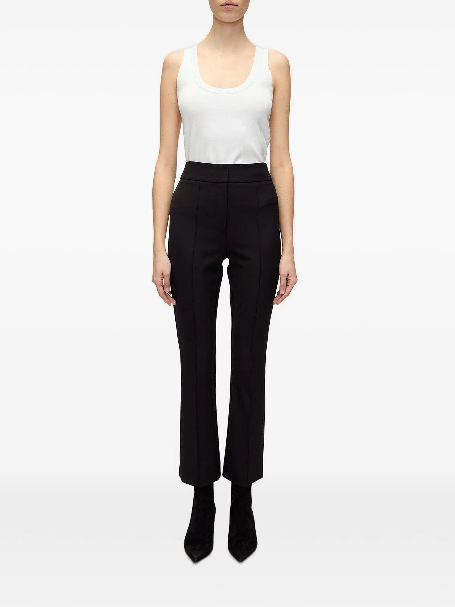 Брюки Veronica Beard Dell pintuck trousers, размер 2 — фото 1