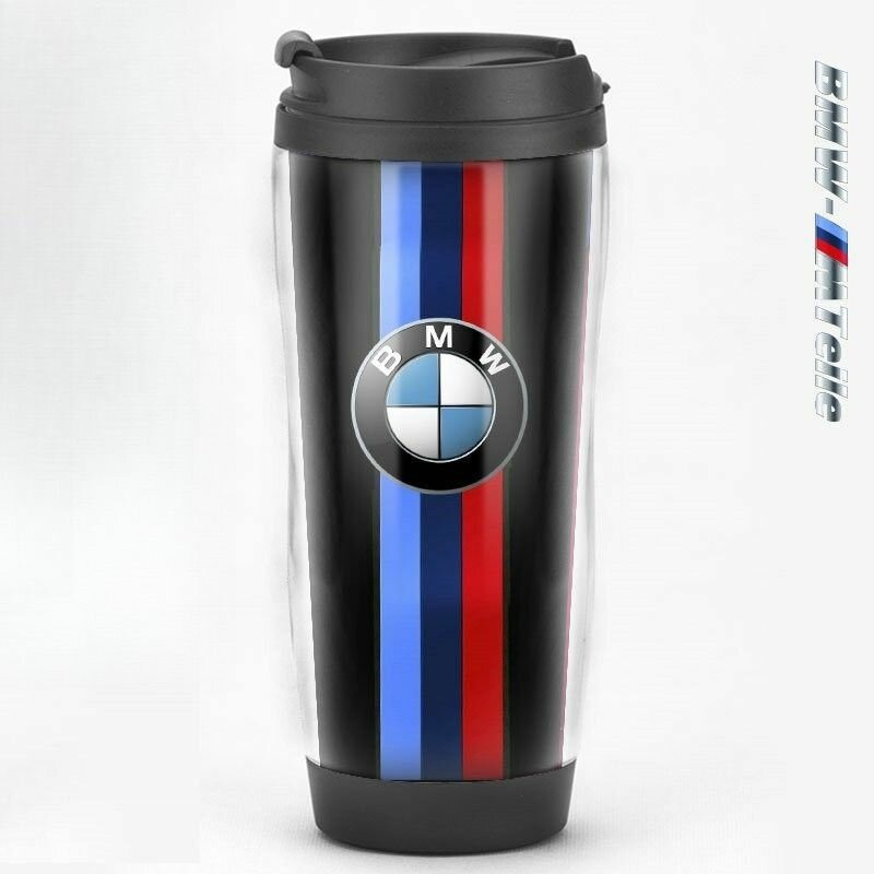 Дорожная кружка BMW M 430 мл с внутренней частью из нержавеющей стали