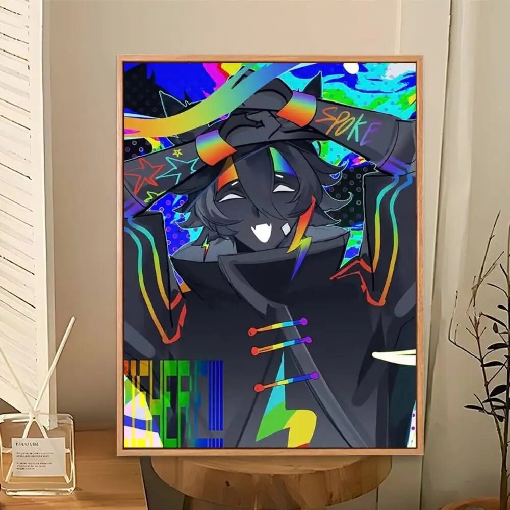 Наклеечка Game SpokeIsHere Spoke для интерьера Черный, 60x90cm, z10