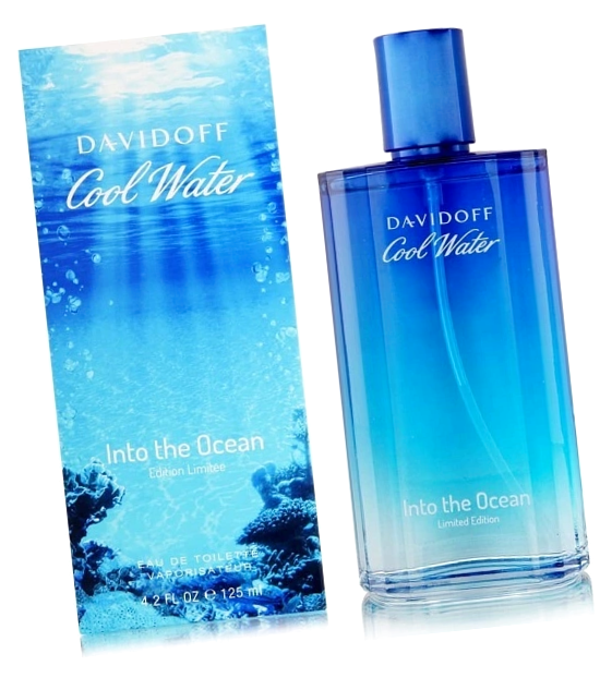Davidoff Cool Water Man Into The Ocean 125 мл - мужская туалетная вода