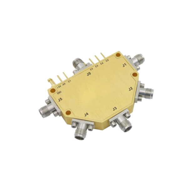 1-18 GHz Absorptive SP5T PIN Switch