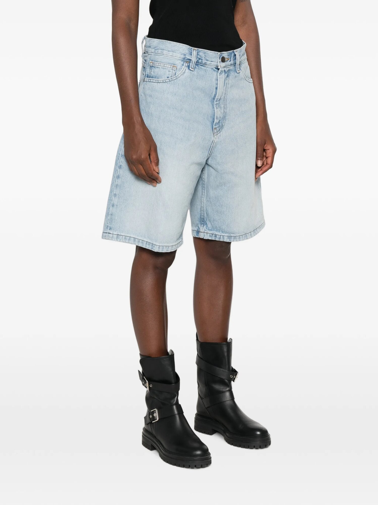 Шорты Carhartt WIP Brandon bleached denim shorts, размер 38 — фото 1