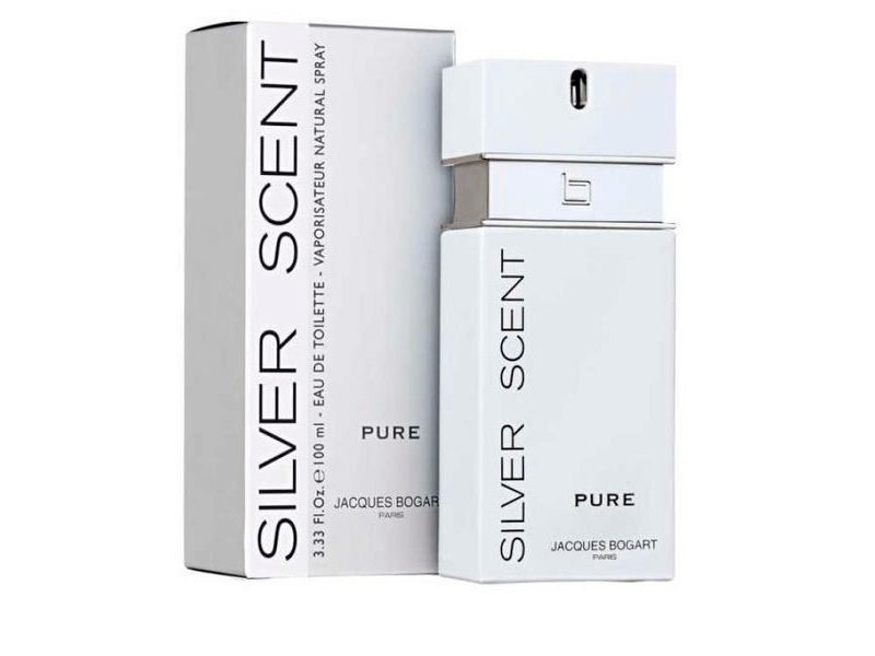 Туалетная вода мужская Jacques Bogart Silver Scent Pure 100 мл - Жак Богарт Сильвер Сцент Пьюр