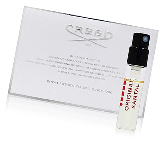 Унисекс аромат Creed Original Santal 2 мл - миниатюра парфюмерной воды