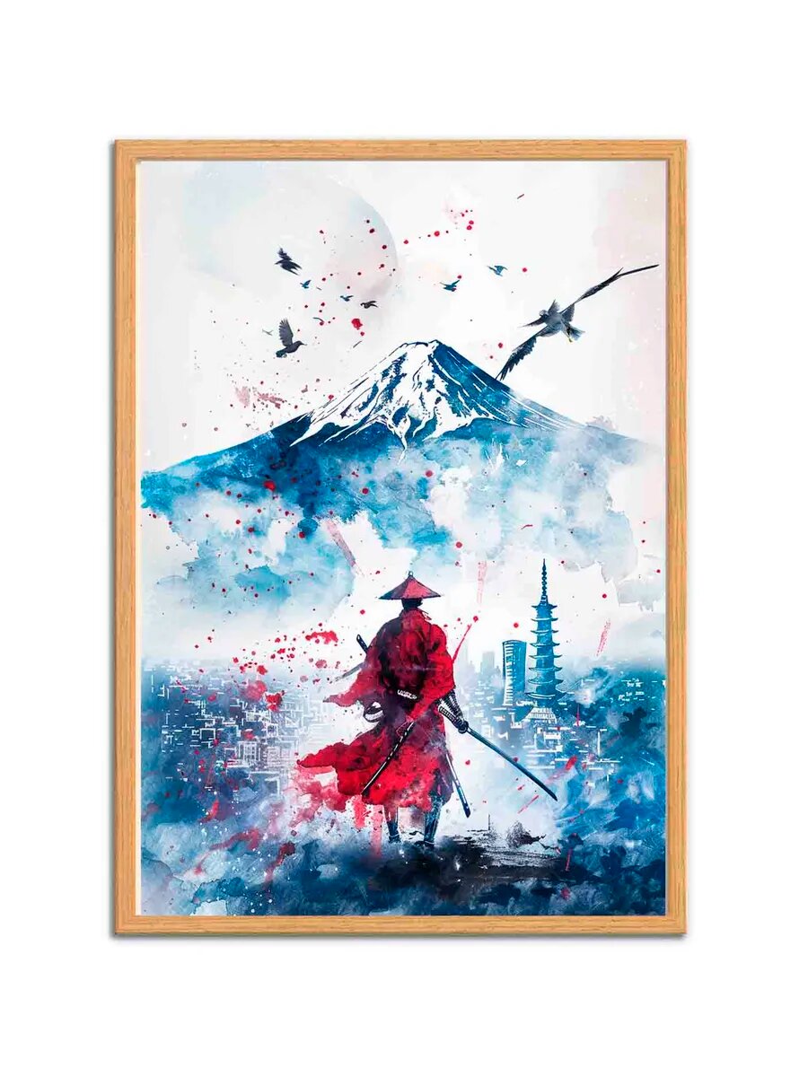 Джунко Берд Самурай 5, Плакат 30x42см