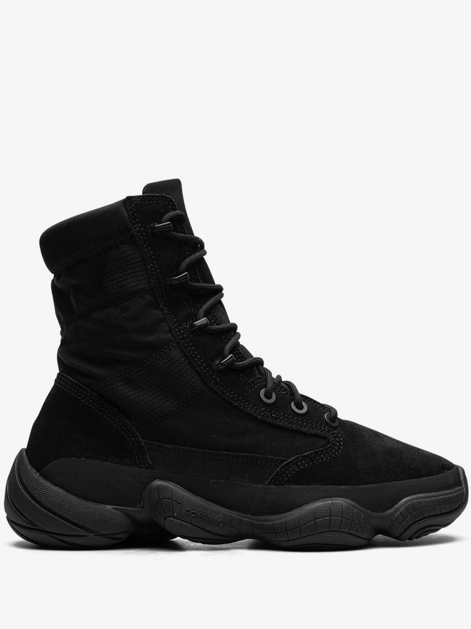 Ботинки YEEZY 500 High Triple Black Tactical