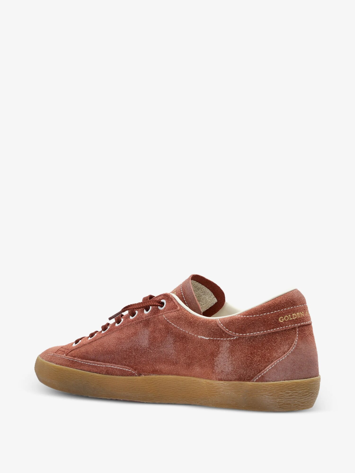 Кроссовки Golden Goose Star-appliqué sneakers, размер 45, коричневый/серый/оранжевый — фото 1