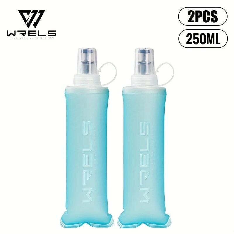 Складная мягкая бутылка WRELS 400 мл 2pcs Light blue 250