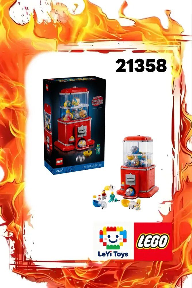 Конструктор LEGO Ideas 21358 Автомат по продаже минифигурок