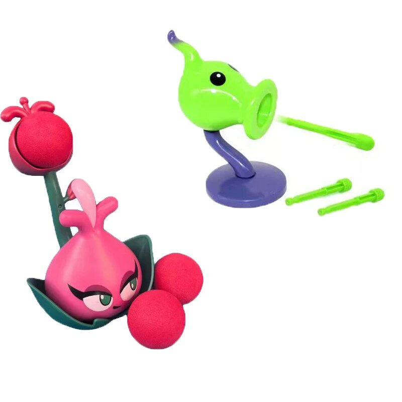 Plants vs. Zombies Lily Pad Shooter с жестким резиновым теневым горохом