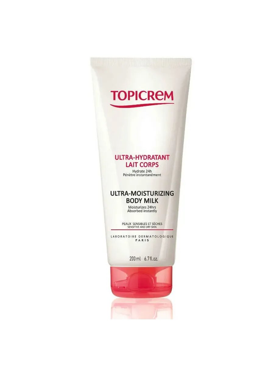 Topicrem Ultra-Hydratant Lait Corps Ультра-увлажняющее молочко для тела 200 мл 1 шт
