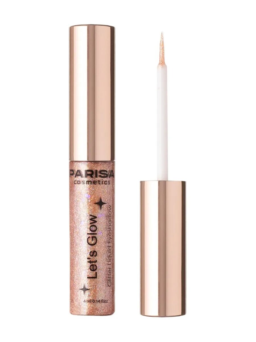 Parisa Cosmetics Let's Glow Glitter Liquid Eyeshadow 4мл