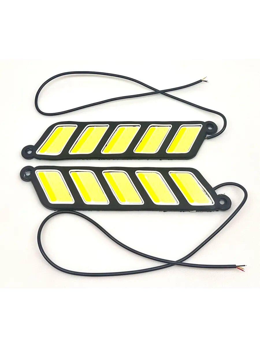 Огни ходовые, LED 12V, 20*4,5 см., 2шт.