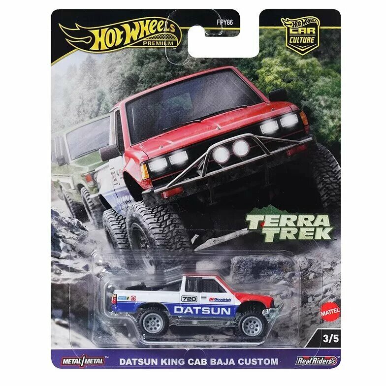 Hot Wheels Экспорт версия фиолетово-красный белый Датсун автомобильная модель коллекция