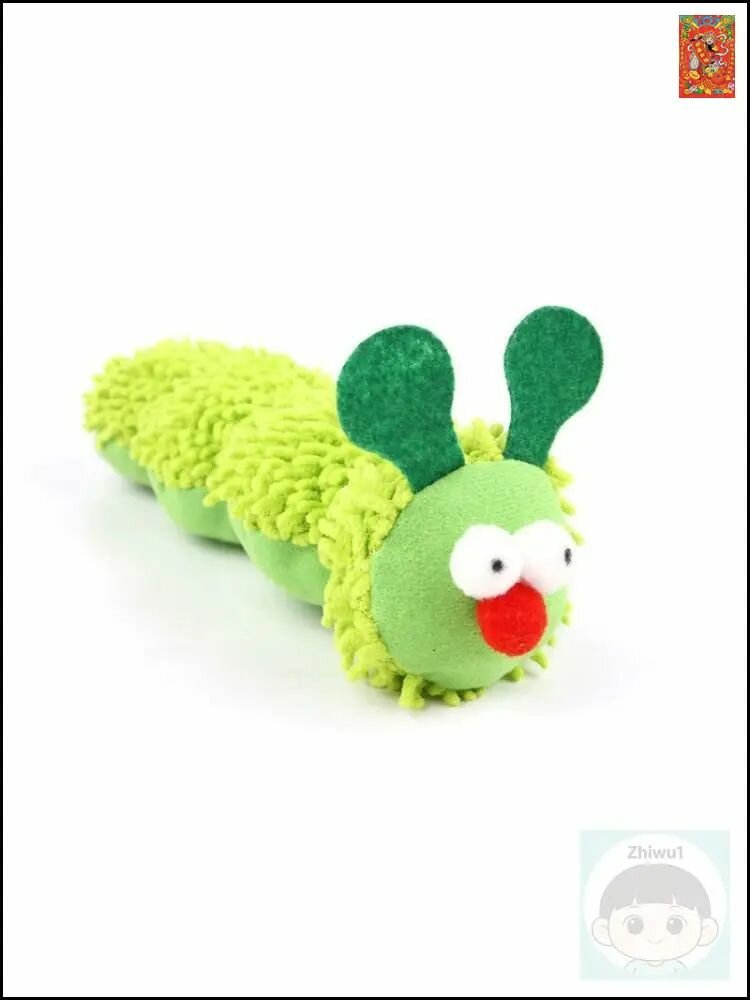 Игрушки для кошек, мягкие игрушки в виде гусениц с кошачьей мятой, подушки с гусеницами