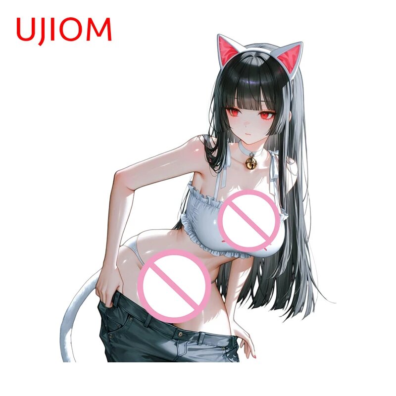 Наклейка на стену UJIOM Futa с кошачьими ушками 20cm