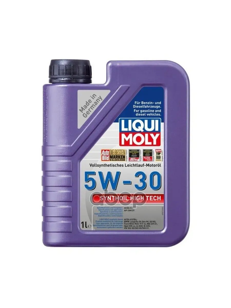 LIQUI MOLY 5W30 Liqui Moly 1Л Синтетика Synthoil High Tech C