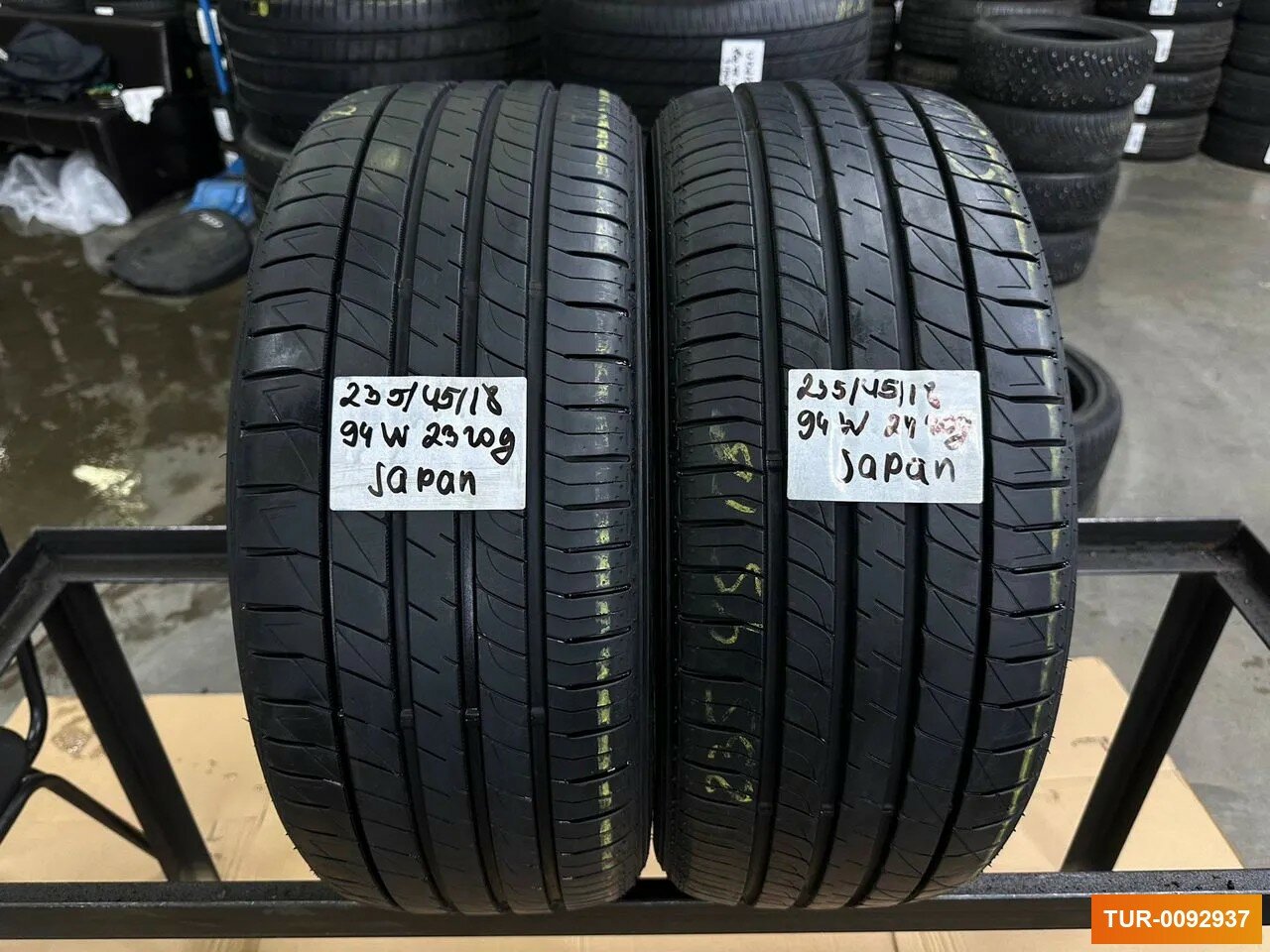 Комплект (2 шт) летних БУ шин Dunlop SP Sport LM705 235/45 R18 без пробега 7932052480