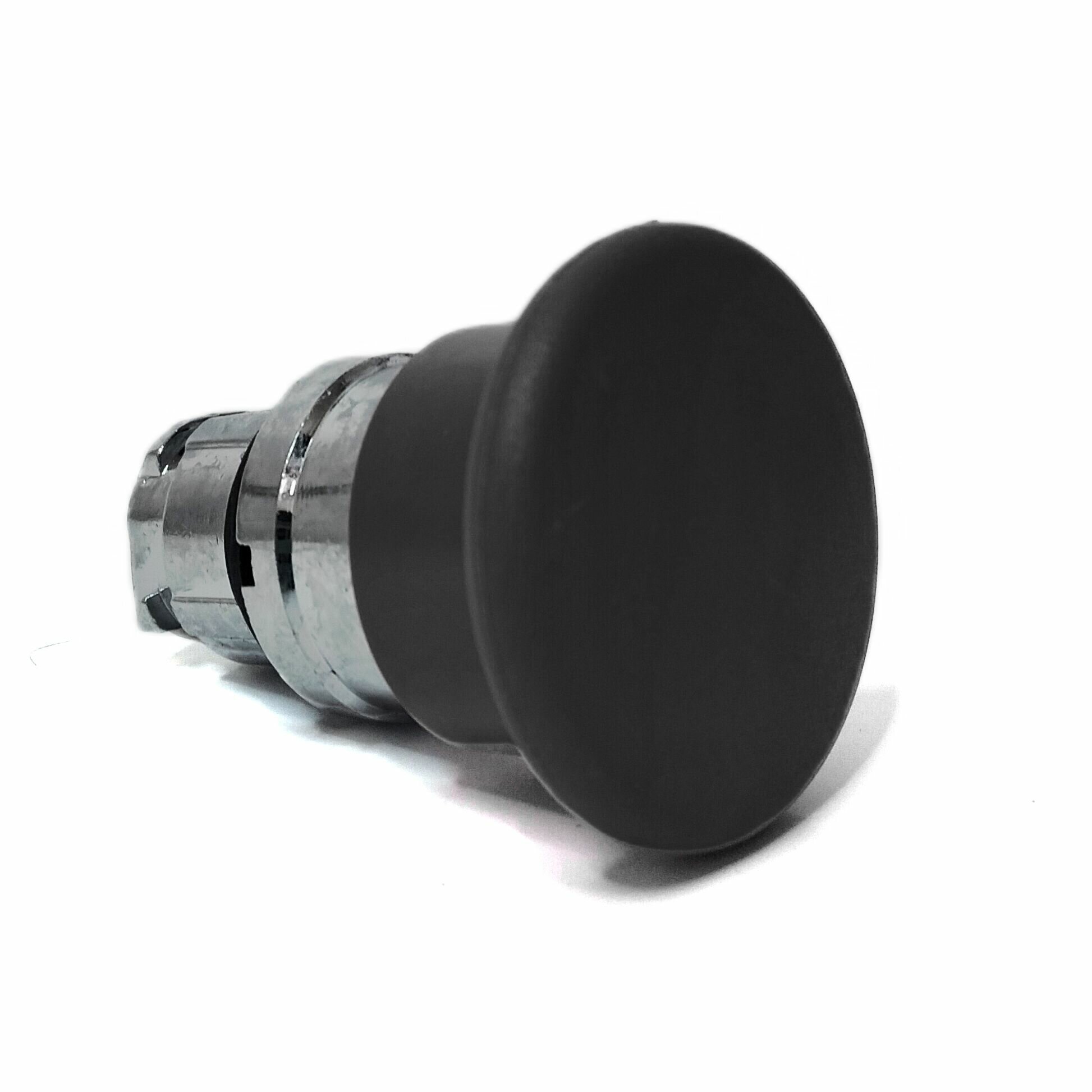 КМЕ 56С черный IP65 ZB4BC2. BR Грибовидная головка 40, металл, 22 мм, пружинный возврат