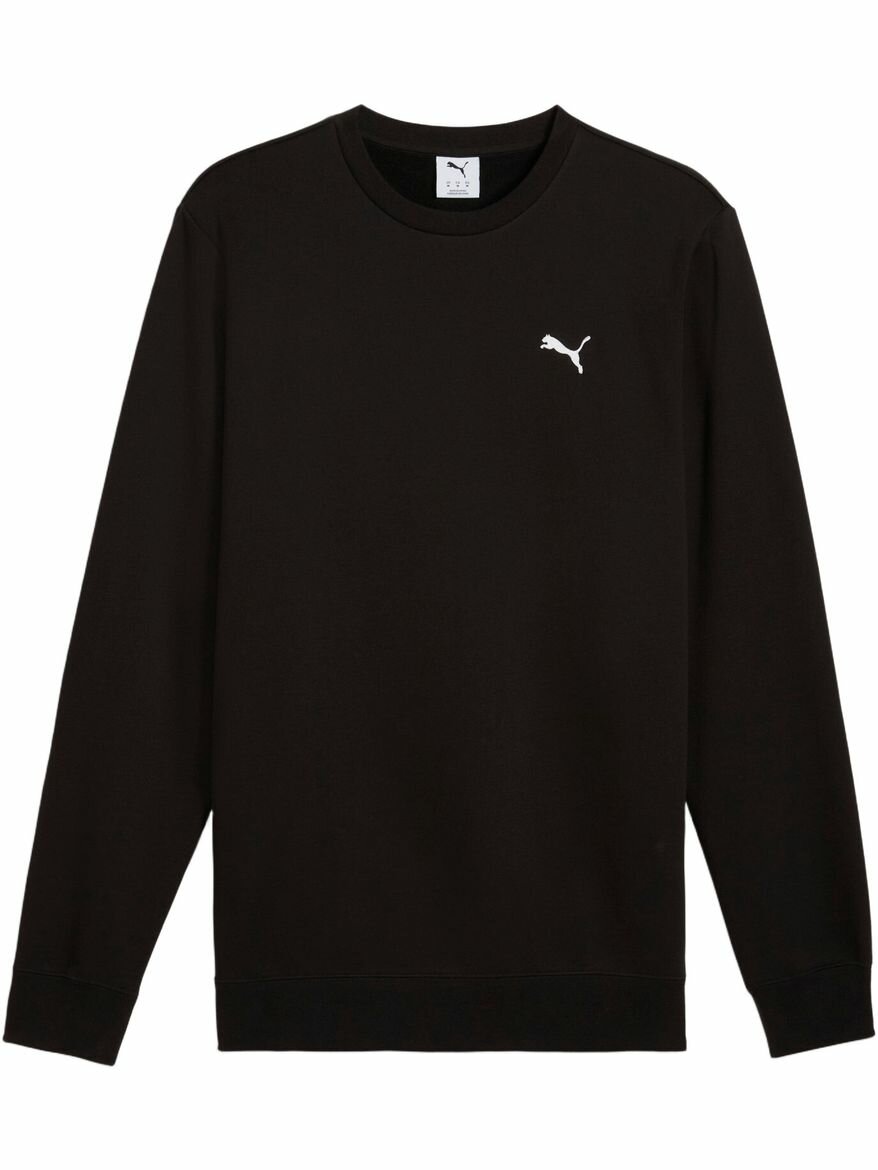 Свитшот спортивный PUMA ESS Crew FL, размер 2XL, , черный — фото 1