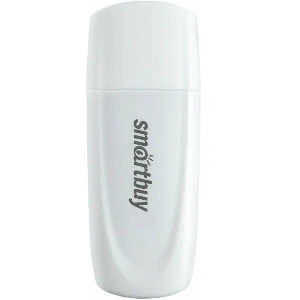 USB флеш накопитель SmartBuy Scout 128GB, белый (SB128GB2SCW)