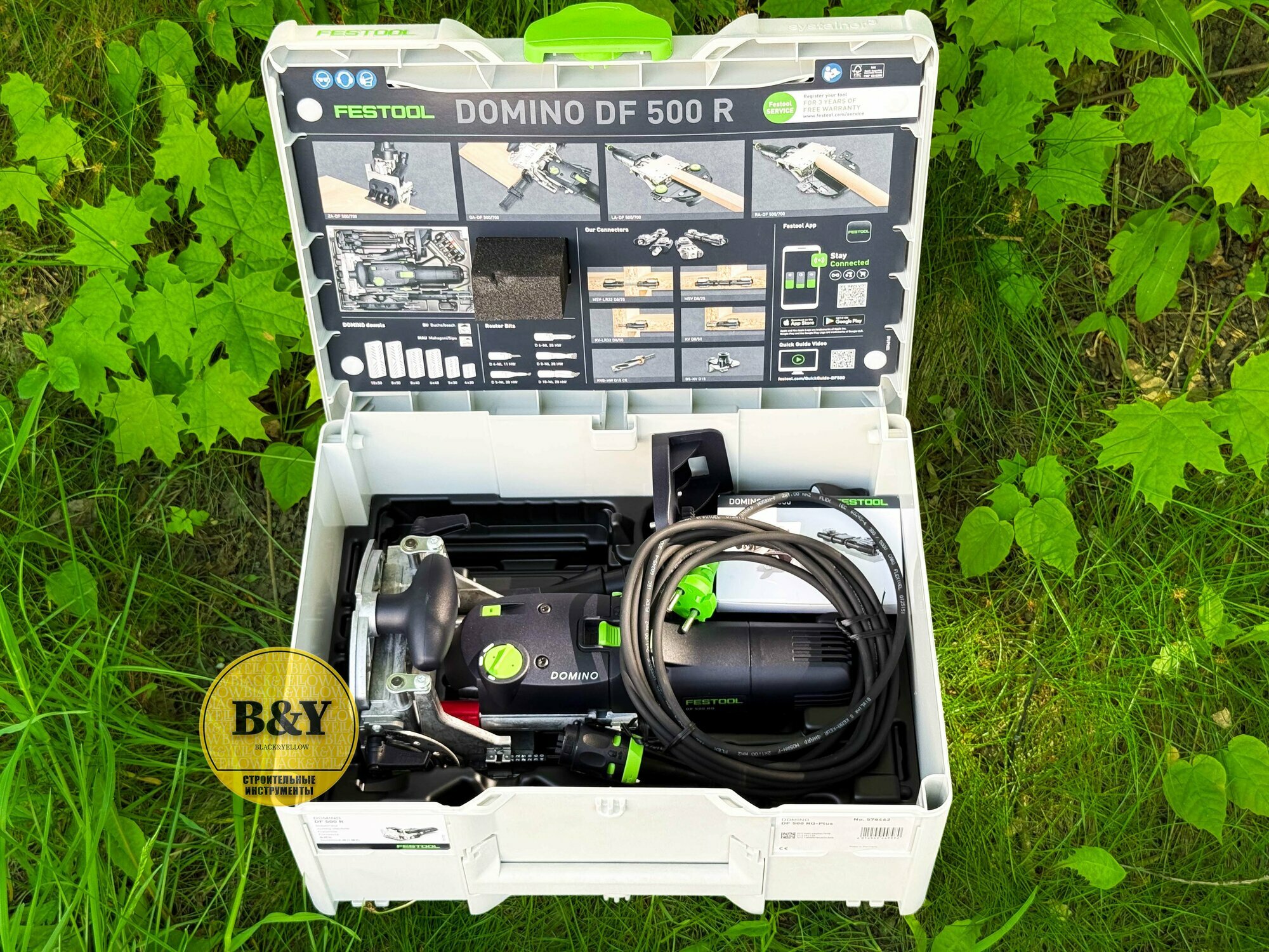 Фрезер дюбельный Festool Domino DF 500 RQ-Plus, арт. 578462