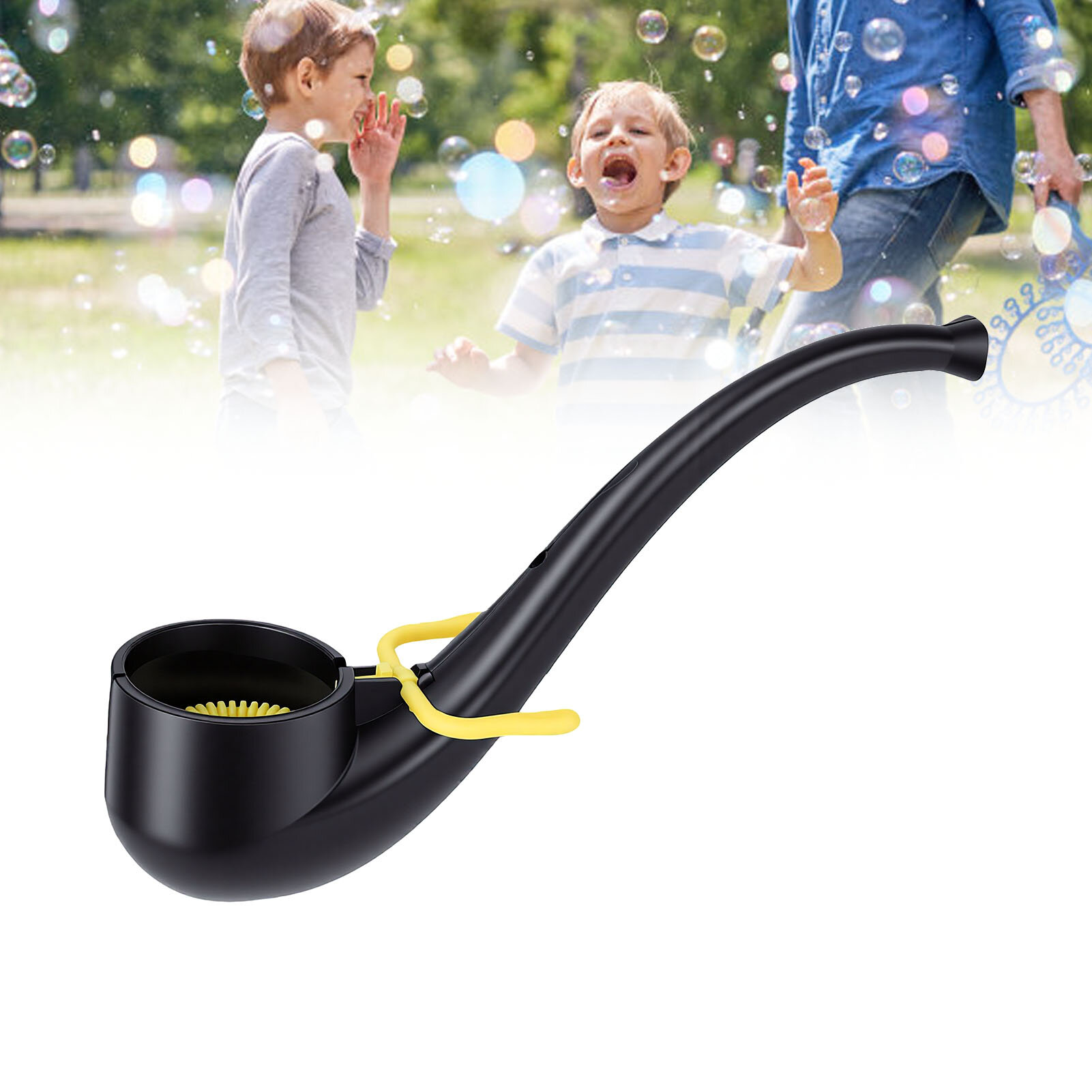 Труба для мыльных пузырей в винтажном стиле Bubble Pipe Забавная новинка Bubble Maker для взрослых и детей