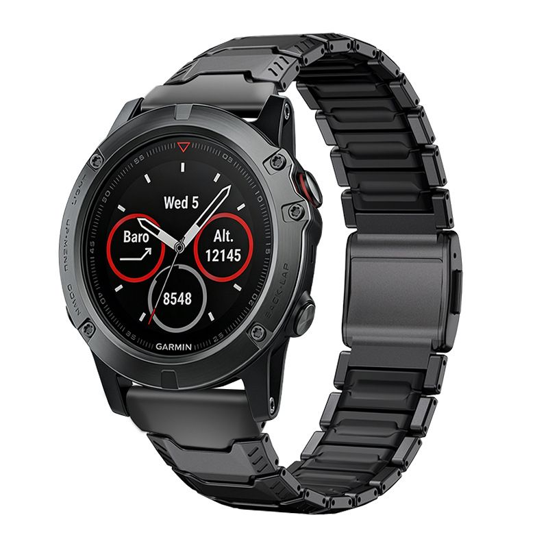 Титановый ремешок 26 мм для часов Garmin Fenix 8 7X Pro Tactix 7 EPIX Pro 51 мм Enduro 3 2X Instinct 3 2X 50 мм QuickFit