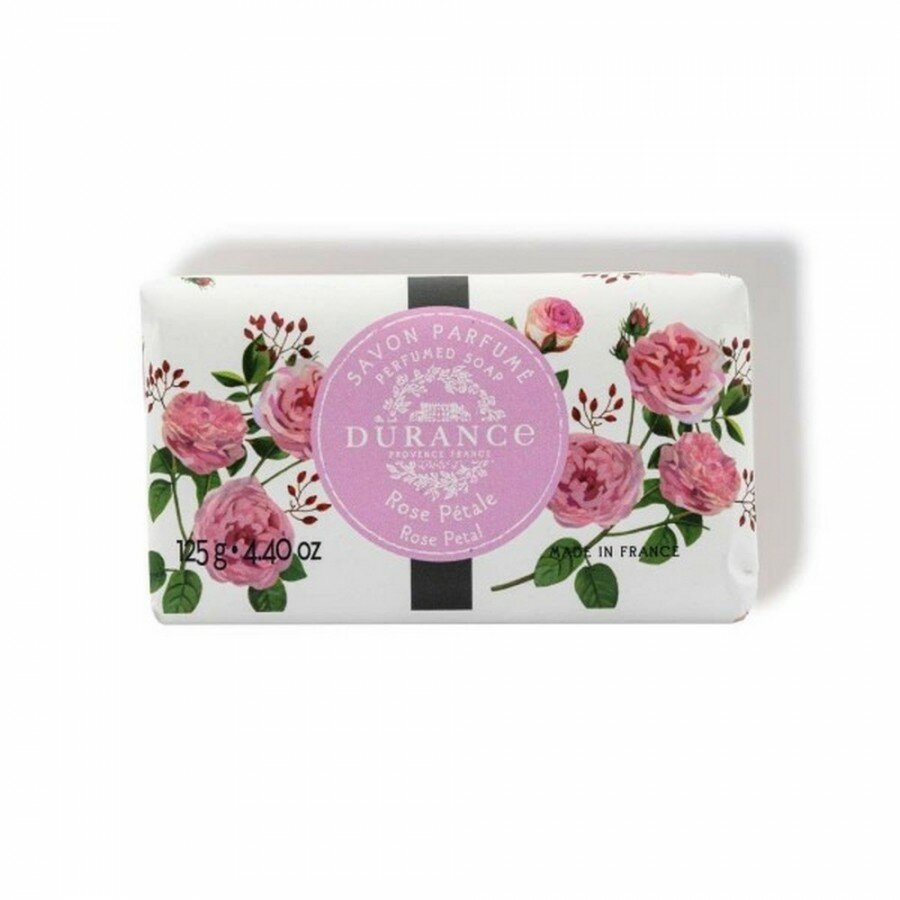Кусковое мыло Rose Petal Durance Лепесток розы, 125 г