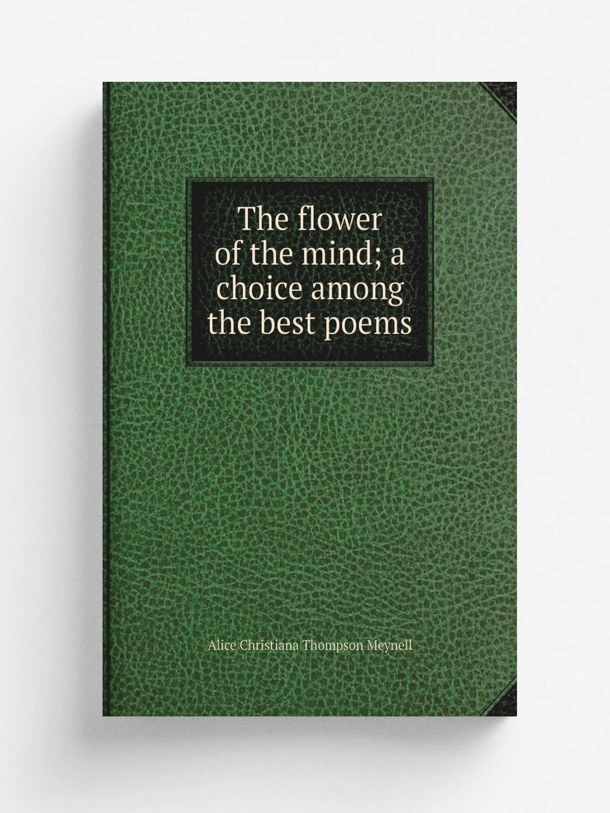 The flower of the mind; a choice among the best poems