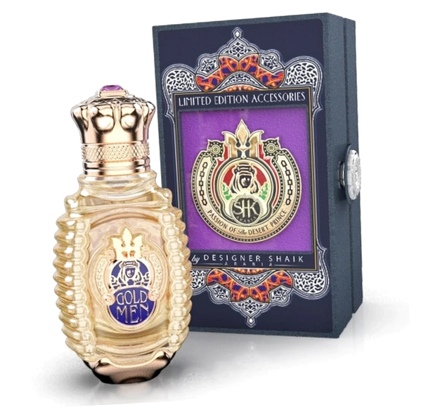 Шейх Опулент Голд Эдишн мужская парфюмерная вода 30 мл / Shaik Gold Edition