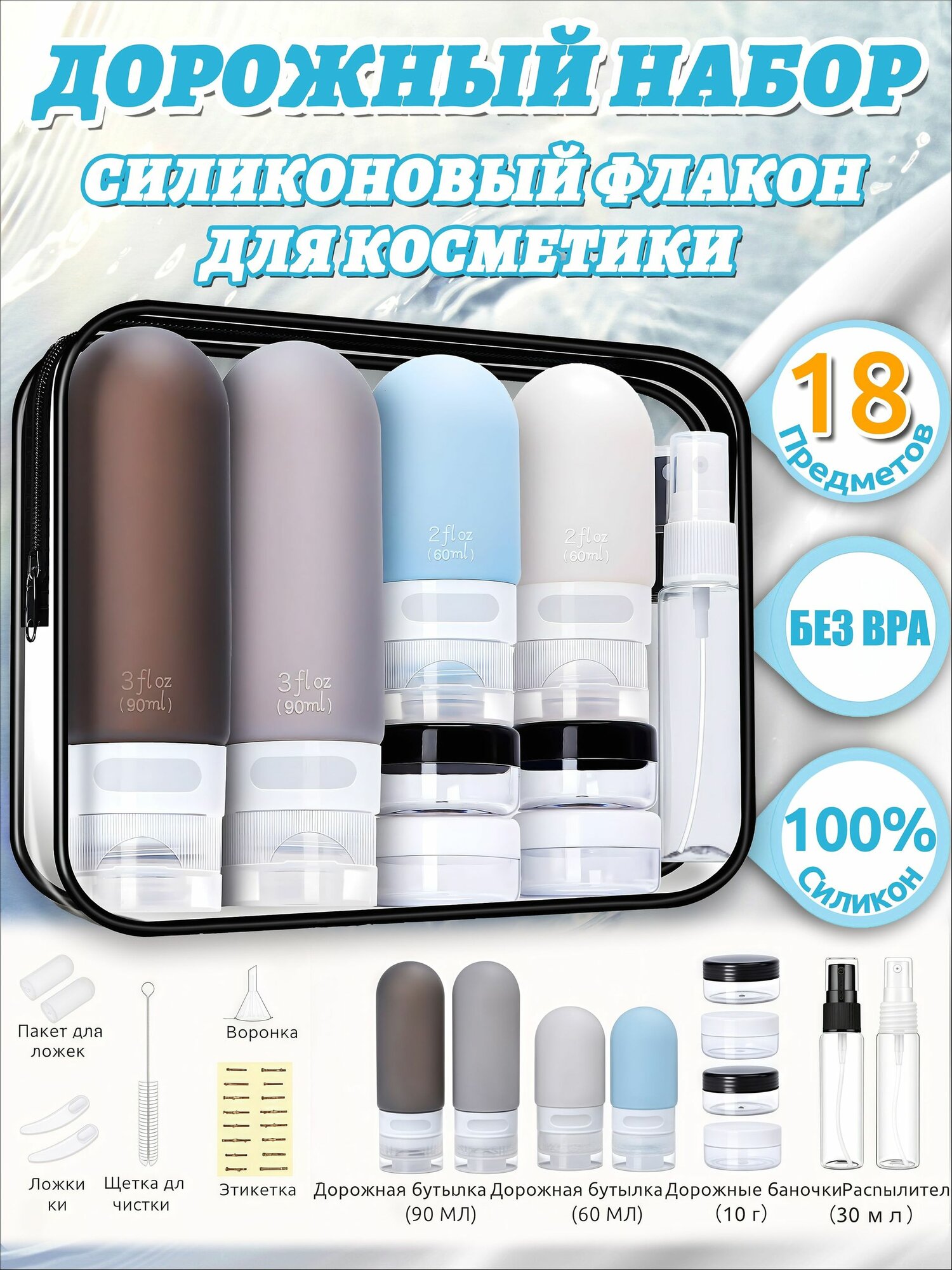 Дорожный флакон