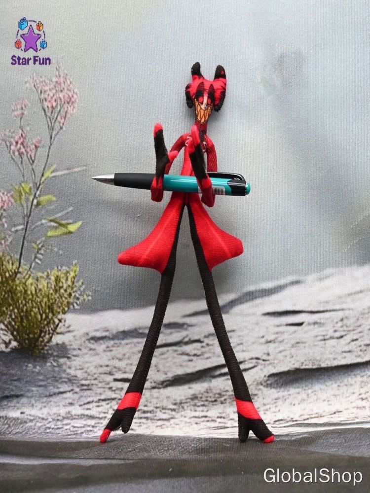 Абстрактная Игрушка Аластор Из Хазбин Отель Hazbin Hotel 28cm Скидка 50%