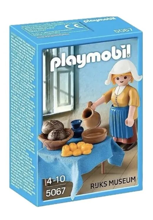 Playmobil-Мир Моби: Горничная разливает молоко-5067