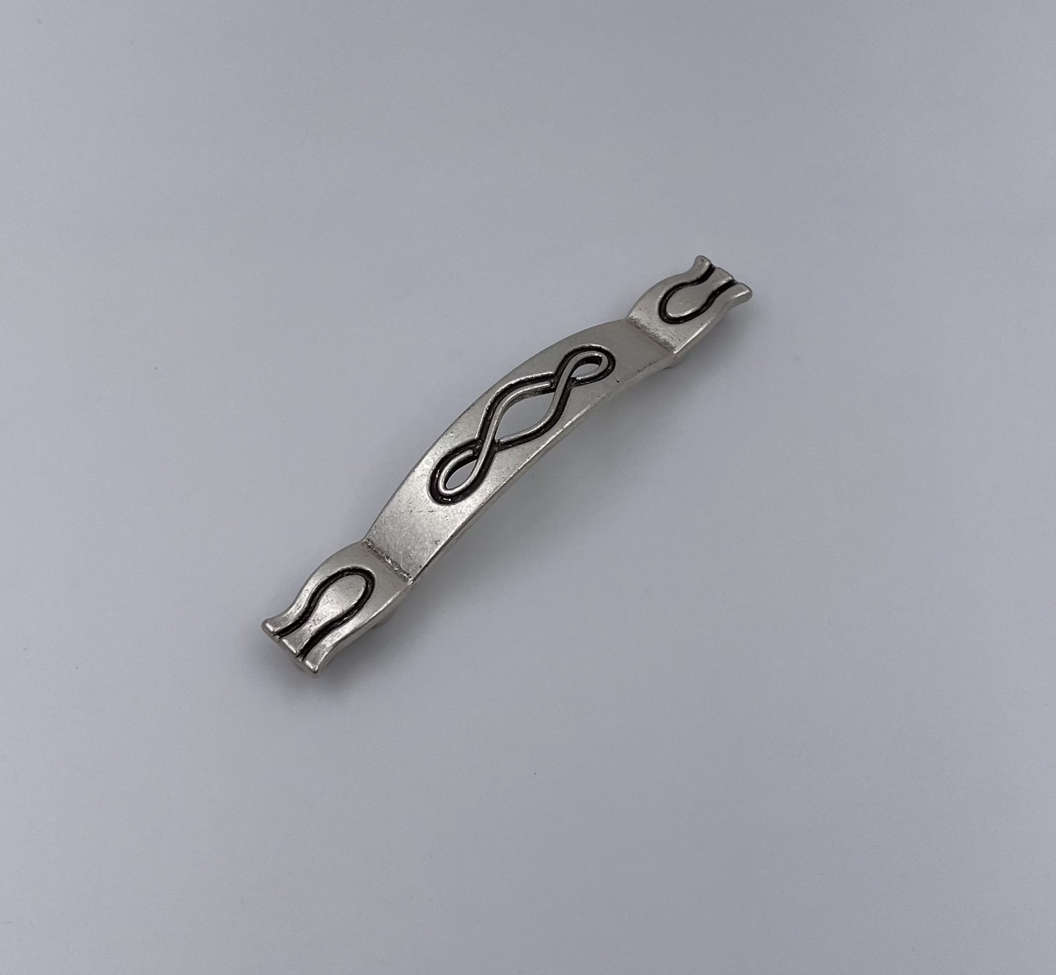 Ручка для мебели Скоба Ferretto Serie Contemporary (Италия), Цвет - Матовое золото 96/128 mm