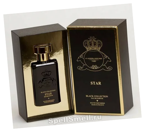 Мужской аромат Al Jazeera Perfumes Star Black Collection 50 мл / Аль Джазира парфюм Коллекшн
