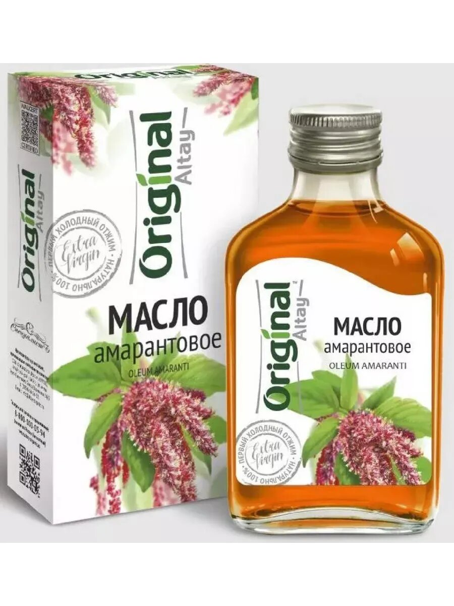 Масло амарантовое органик Специалист, 100 мл-1шт.