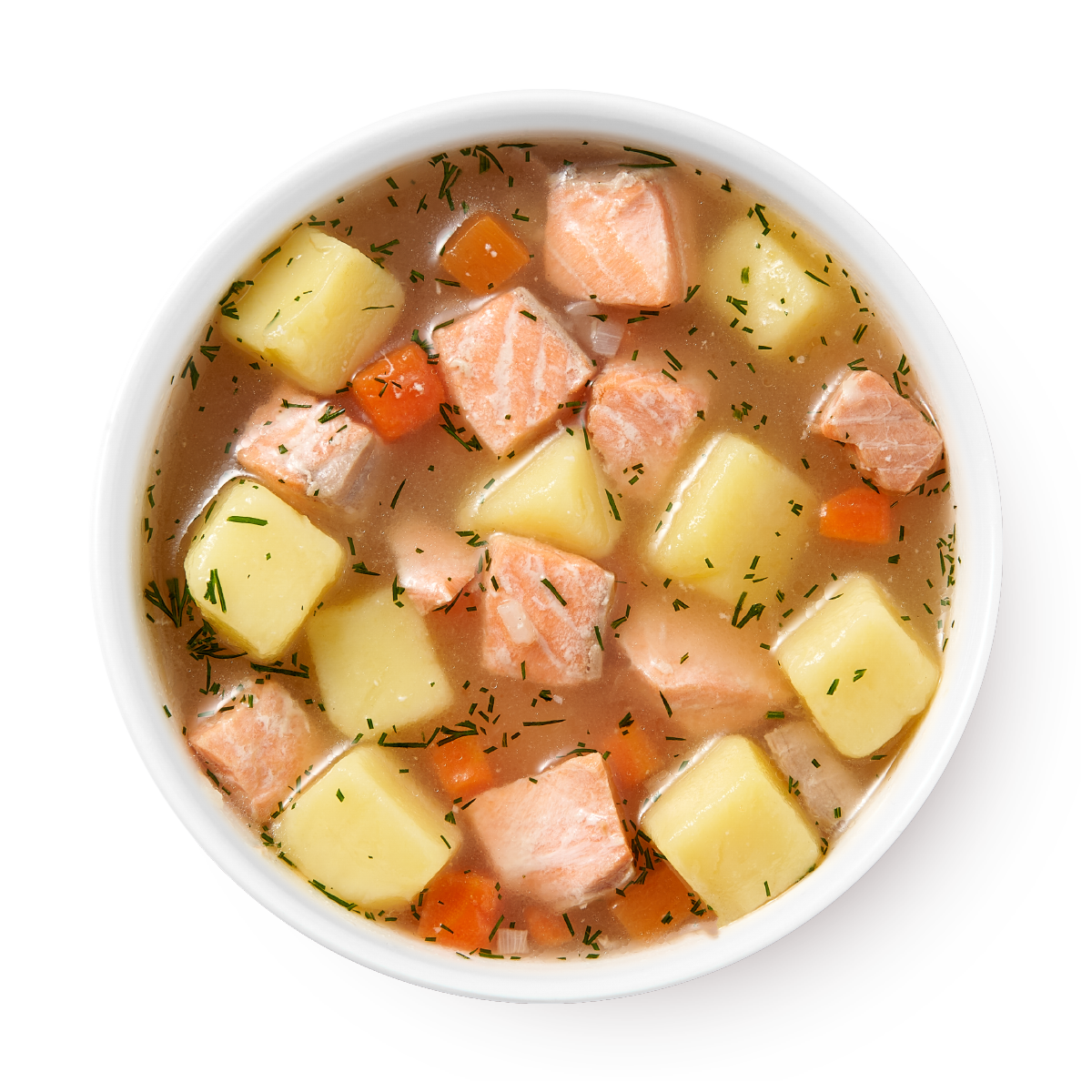 Уха Летающая тарелка "Сёмга и душистое масло", рыбная, низкокалорийная, 300 г