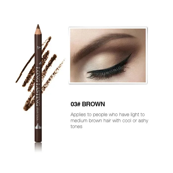 Карандаш для бровей Brown 03