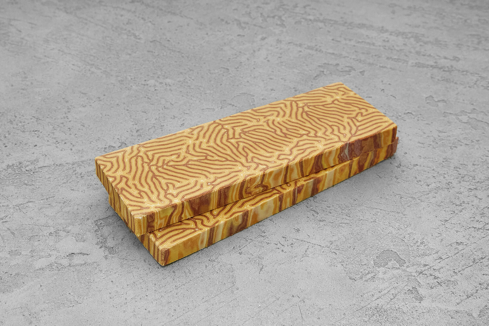 Авторская микарта, 2 плашки 135х44х10мм T004