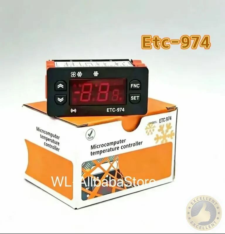 Витрины -холодильника Elitech ETC-974 (с 2 датчиками) / Микропроцессор для торгового холодильного оборудования