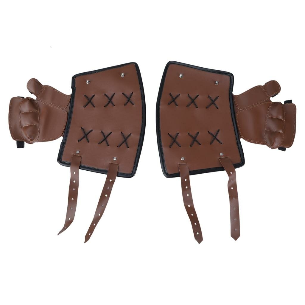 Рыцарские напульсные браслеты, Коричневый