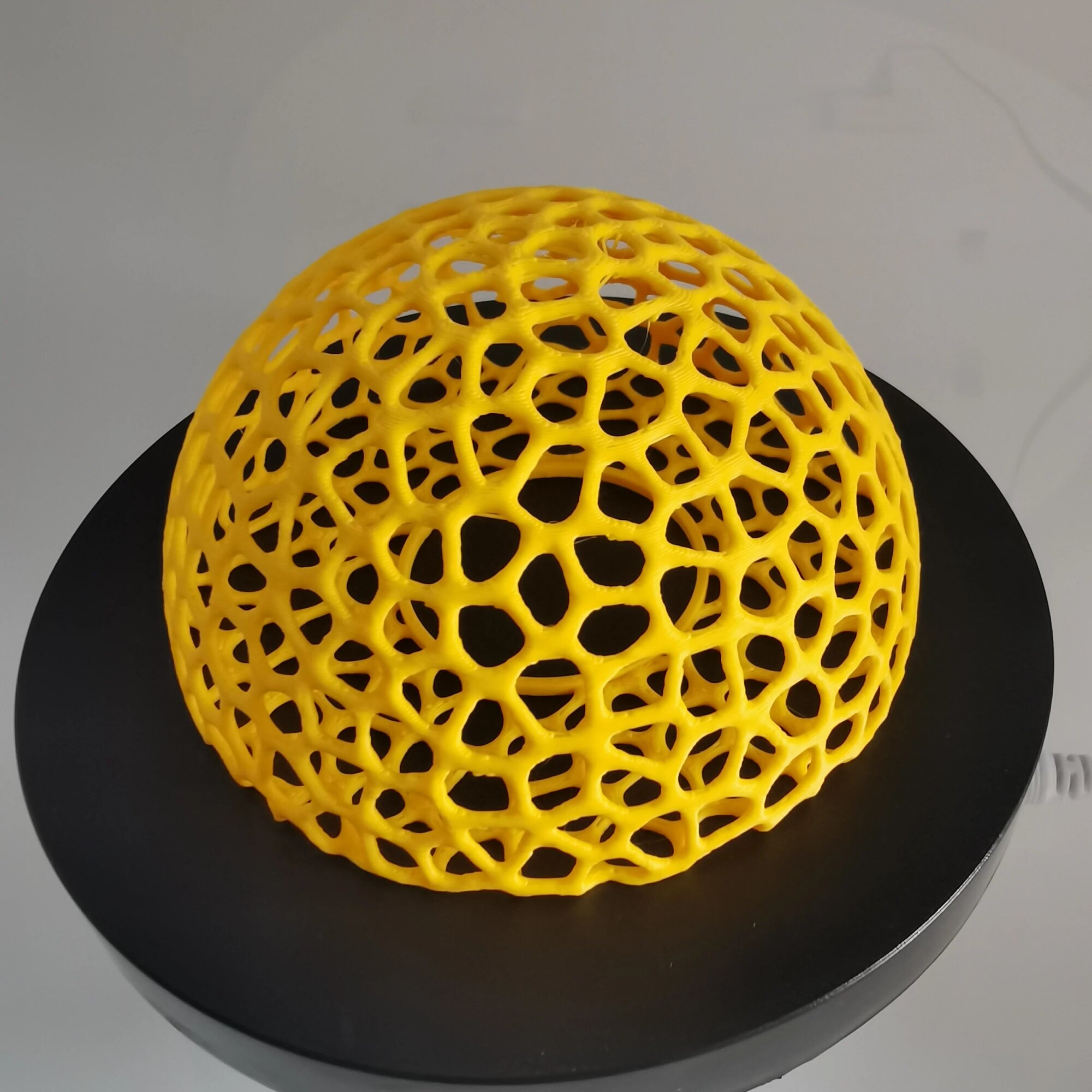 Большой полусферический укрытие для аквариума - желтый декоративный безопасный домик для рыб и креветок