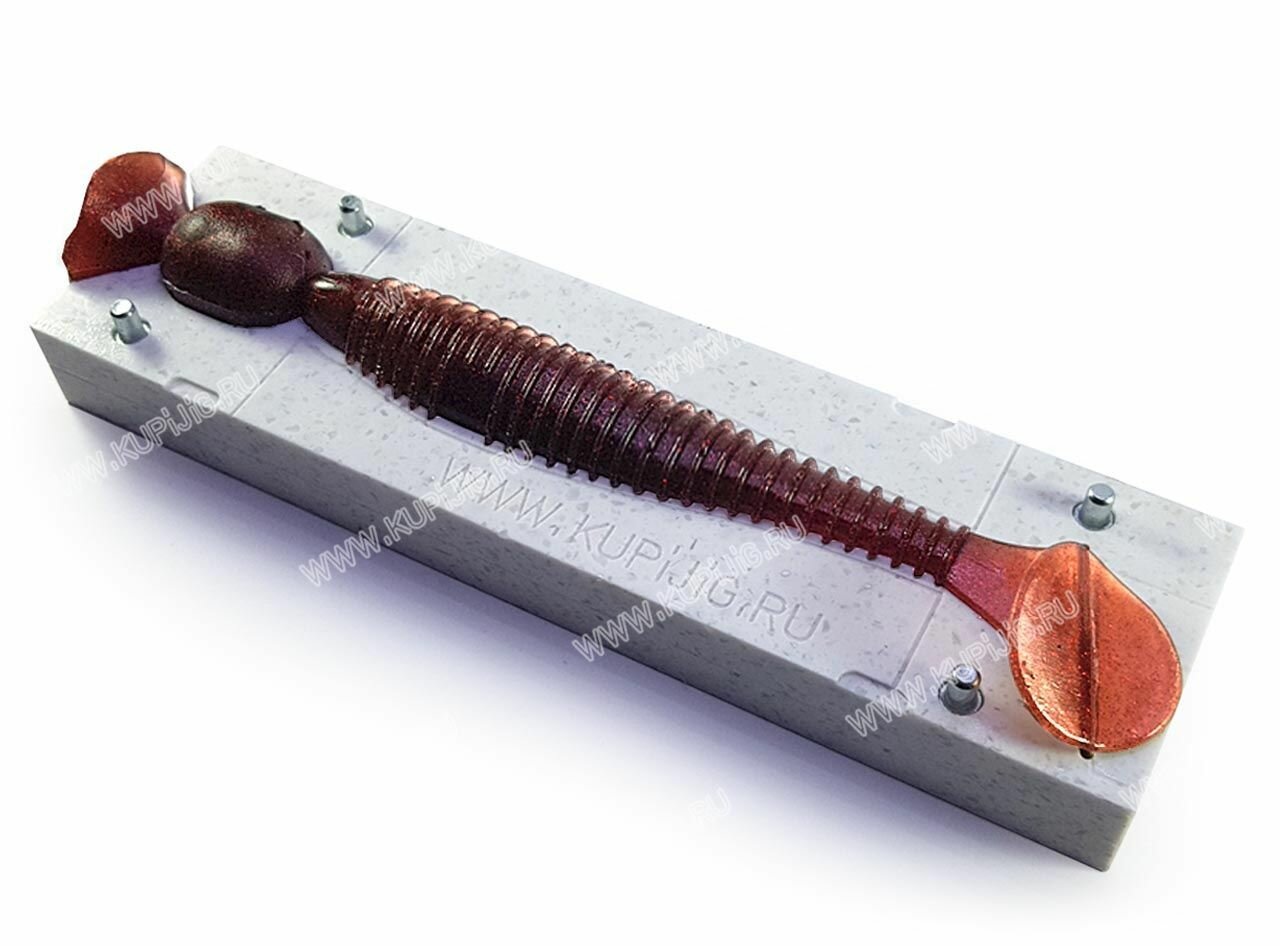 Форма для литья силиконовых приманок Фатик 6.8" 178 мм