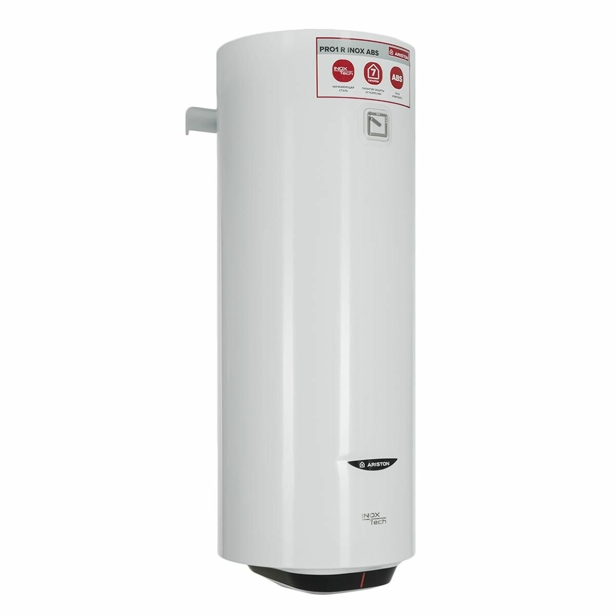 Водонагреватель накопительный электрический Ariston PRO1 R INOX ABS V SLIM 80 V, 2 кВт, 80 литров, белый