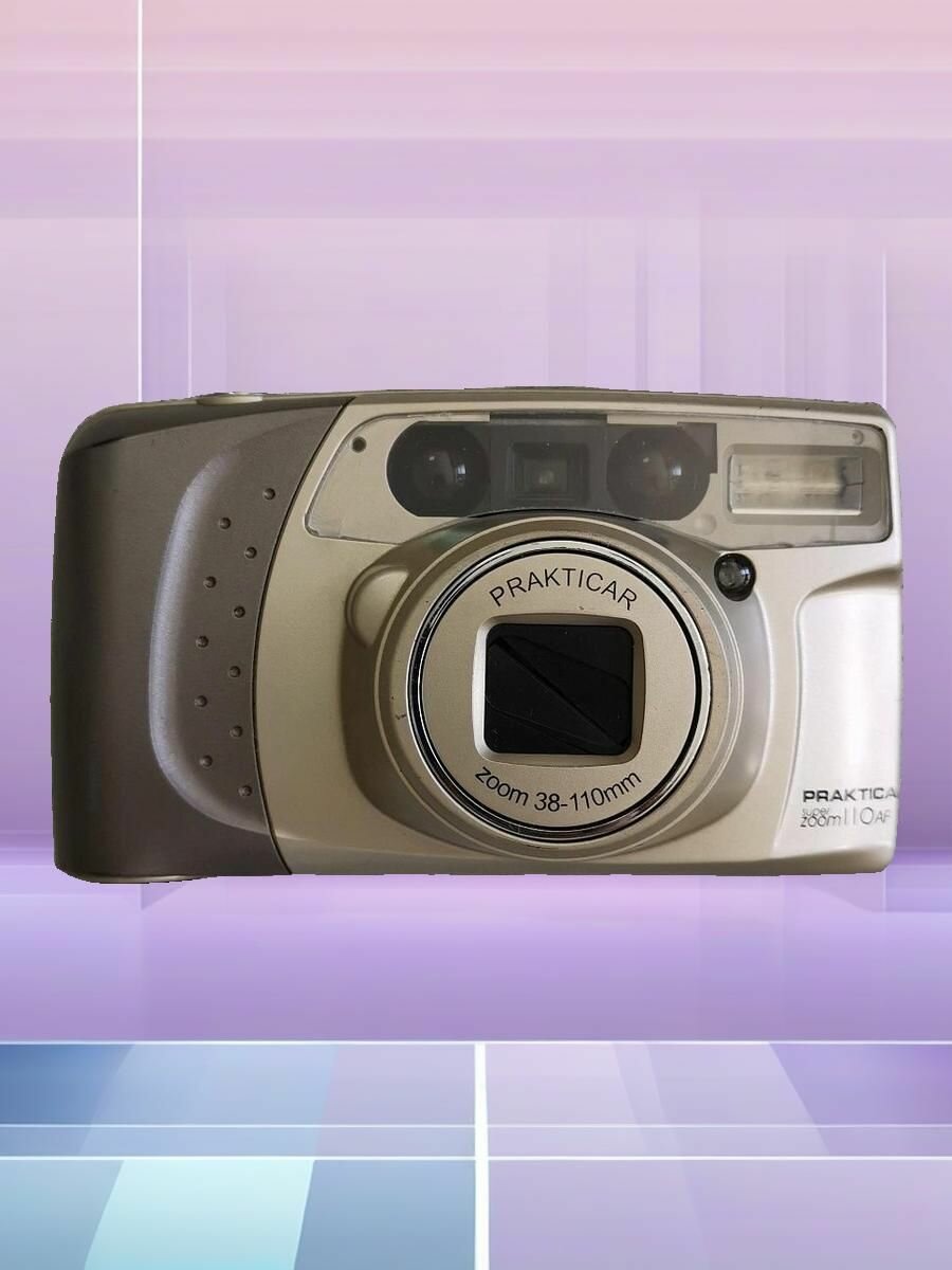 Плёночный фотоаппарат Praktica Super Zoom 110 AFd реставрация