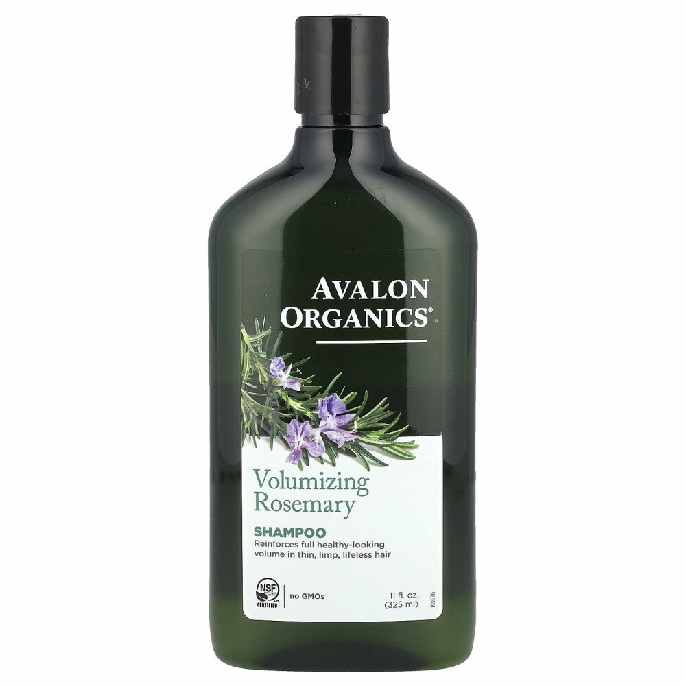 Avalon Organics, Шампунь для объема, розмарин, 325 мл (11 жидких унций)