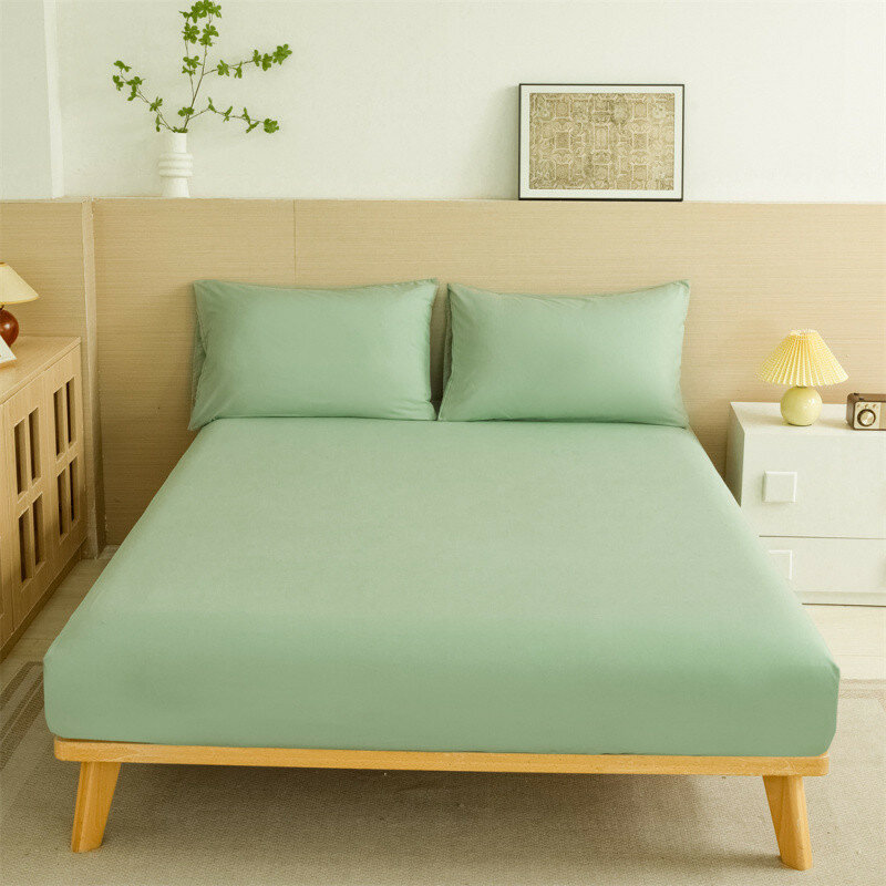 Оптовая продажа однотонных простыней, наволочек, постельного белья Amazon, трансграничных простыней, чехлов для матрасов, дропшиппинг.