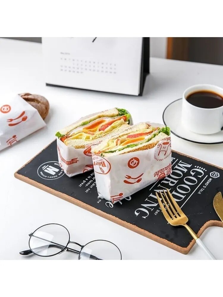 Бумага пищевая, 0.25м х 25 см, 1 мкм, 50 шт