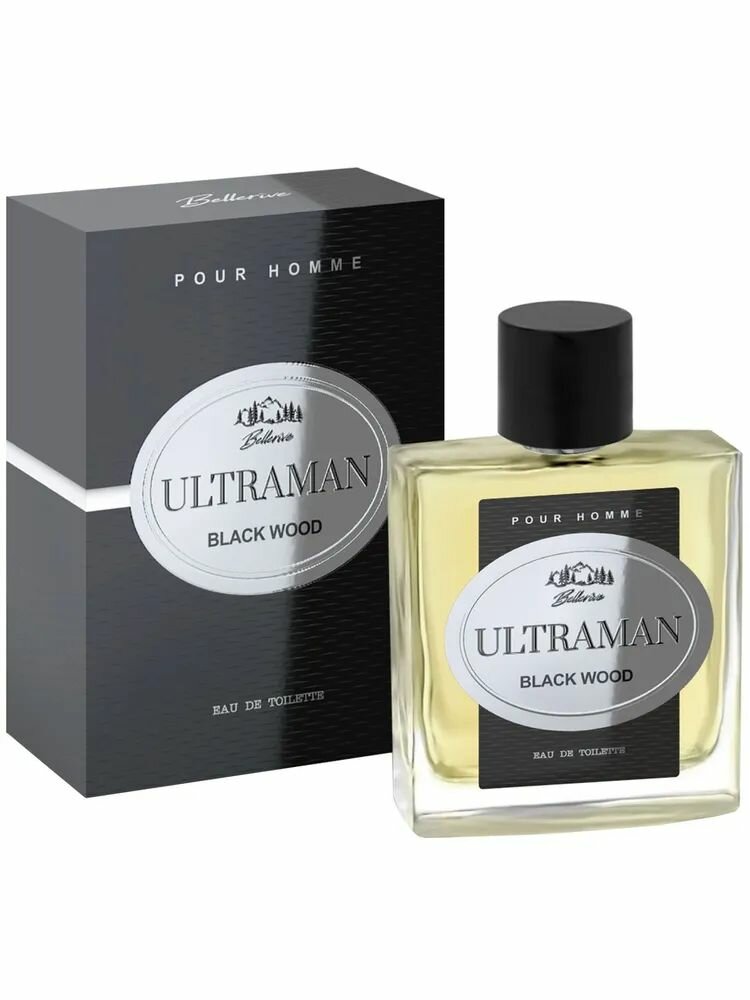 Туалетная вода Art Parfum "Ultraman Black Wood", мужская, 100 мл